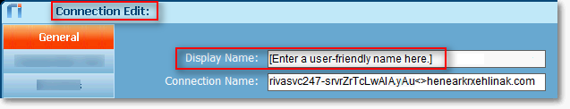 Display Name Of Syncing Connections In Riva On Premise Riva Engine Knowledgebase