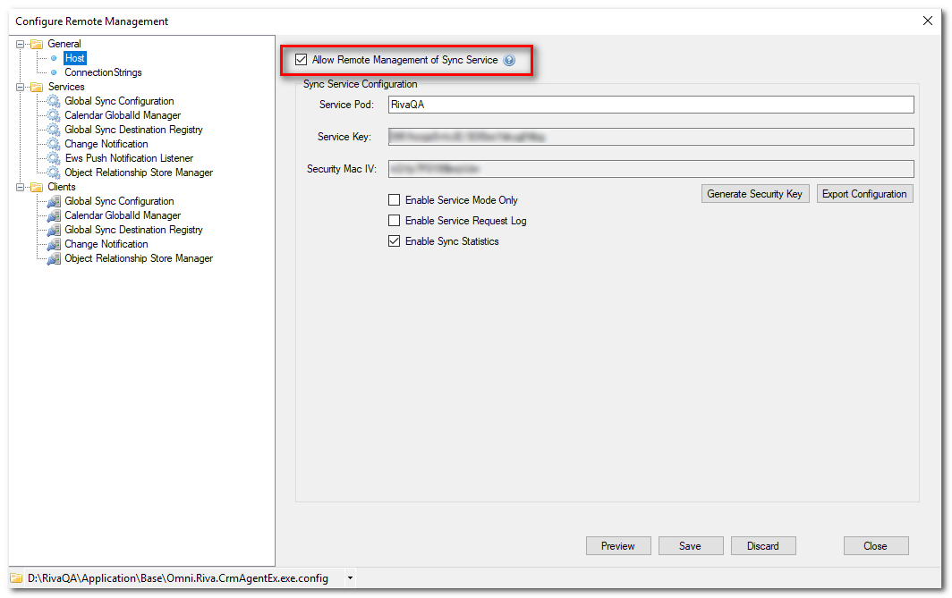 Configure Sync Services For Remote Management (2.4.44 or Higher) – Riva Engine Knowledgebase