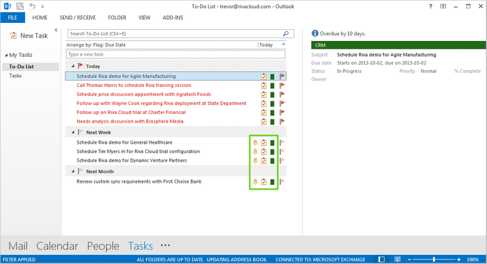 How Riva Syncs Your CRM and Exchange Data – Riva Engine Knowledgebase