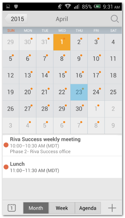 How Riva Syncs Your CRM With Your Android Device – Riva Engine Knowledgebase