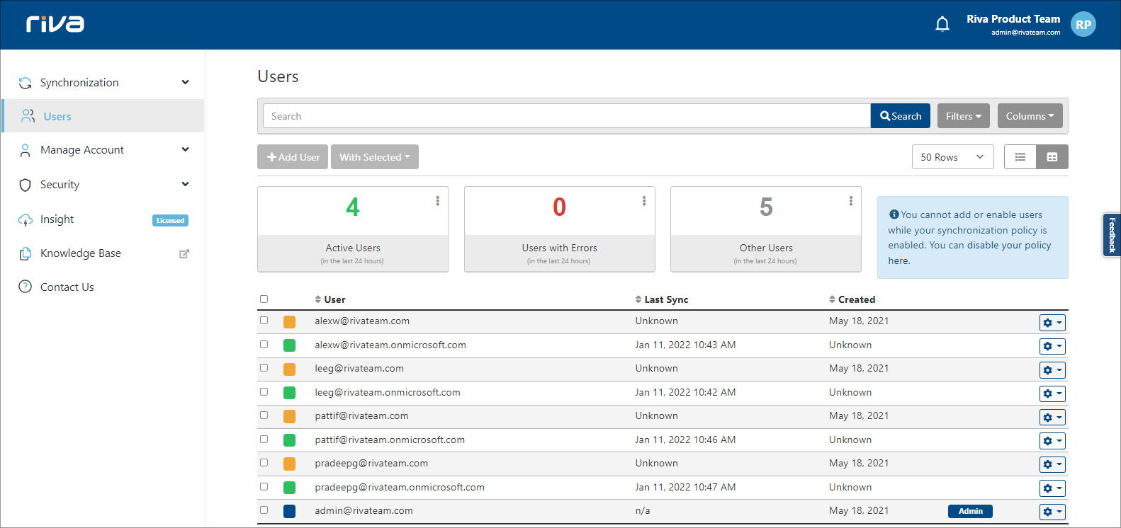 What's New With the Riva Cloud UI? – Riva Engine Knowledgebase