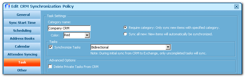 How Do You Want Riva On Premise To Sync Your Crm And Ibm Notes Data Riva Engine Knowledgebase