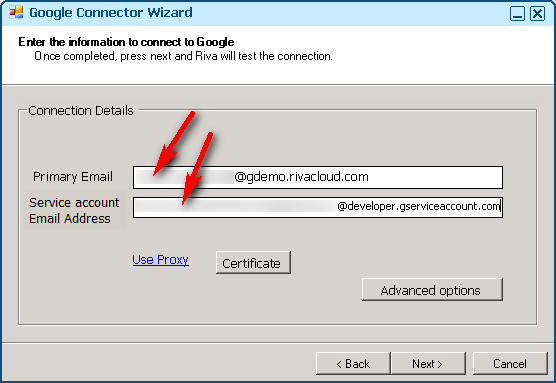 Create, Test, and Edit a Riva Enterprise Google Connection – Riva ...