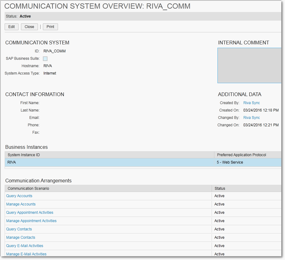 Prepare SAP Hybris Sales (SAP C4C) For Riva – Riva Engine Knowledgebase