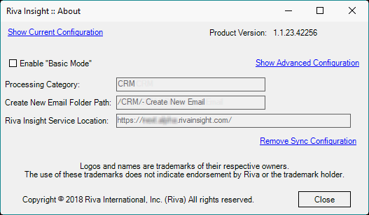 Configure Track in CRM (Stand-Alone Deployment) – Riva Engine Knowledgebase
