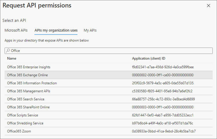 Create and Configure OAuth App for EWS in Azure – Riva Engine Knowledgebase