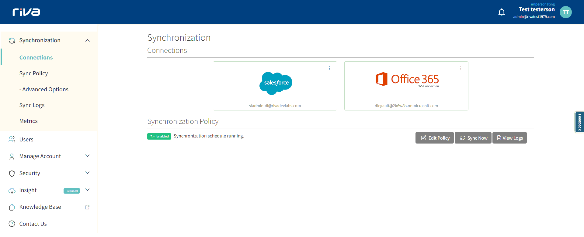Setup & Configuration of Sales Engagement Features – Riva Engine Knowledgebase