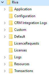 Understand The Riva Server Folder Structure – Riva Engine Knowledgebase