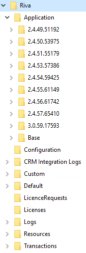 Understand The Riva Server Folder Structure – Riva Engine Knowledgebase