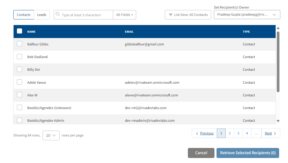 Email Burst – Riva Engine Knowledgebase