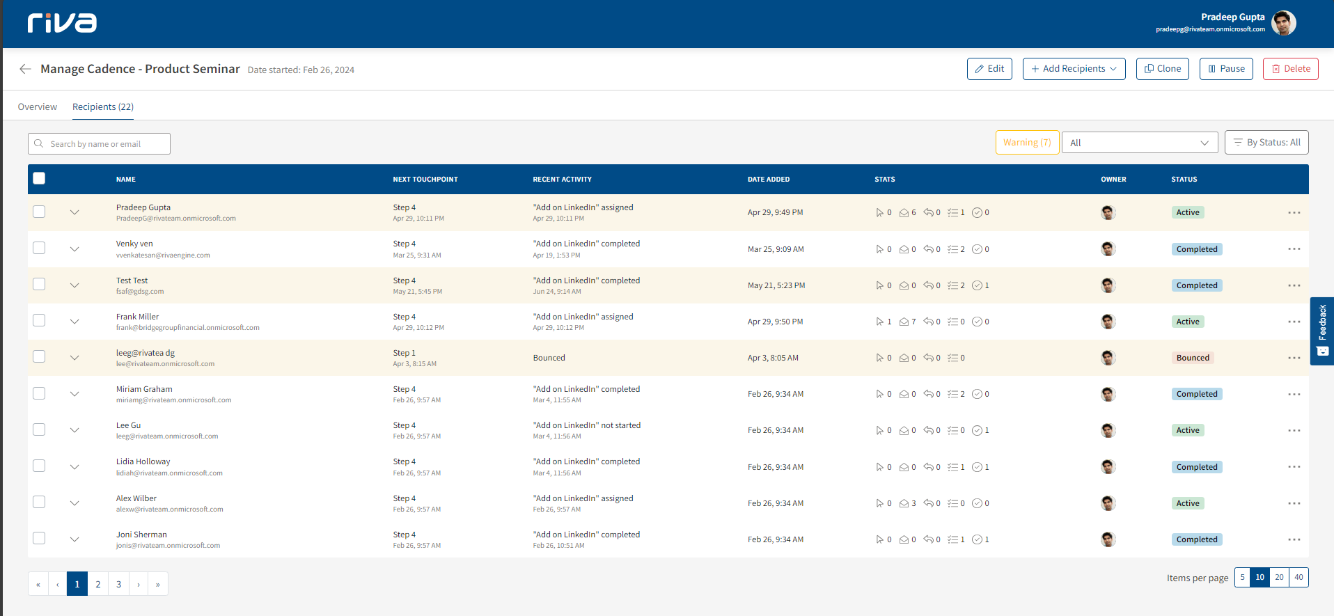 Cadence – Riva Engine Knowledgebase