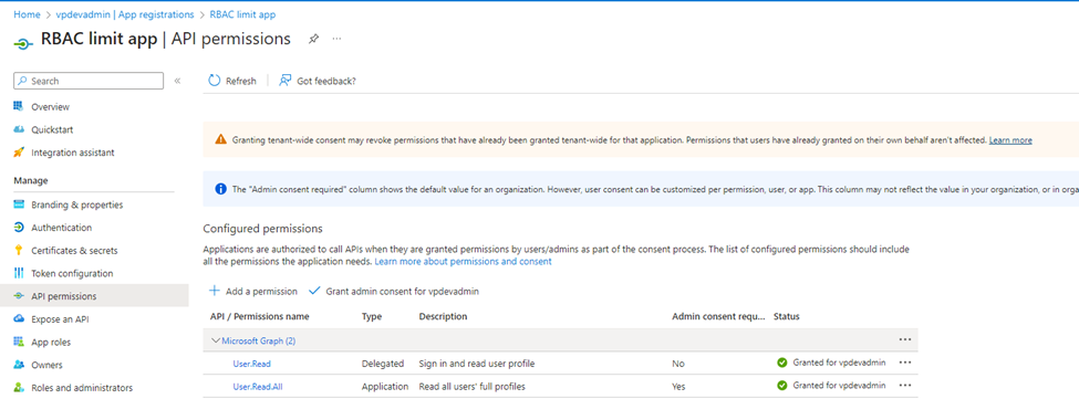 Limiting Mailbox and User Access with Application Permissions using RBAC - Microsoft Modern ...