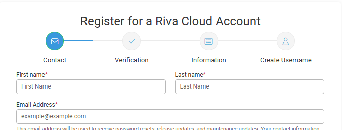 Get Started: Riva Cloud Corporate – Riva Engine Knowledgebase