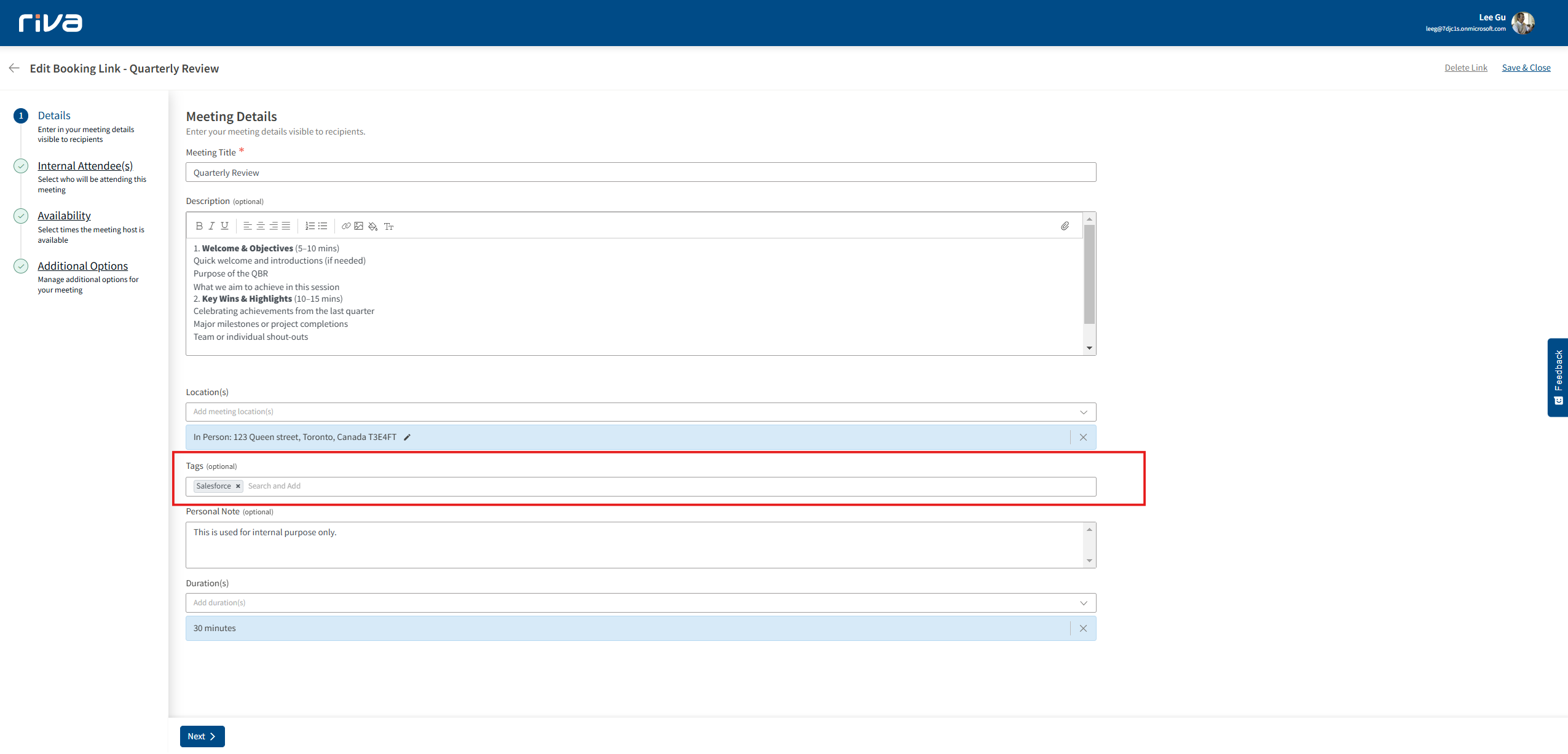 Tags – Riva Engine Knowledgebase